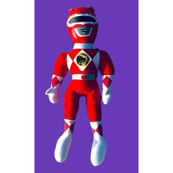 Power Ranger | Toys | Vintage Mighty Morphin Power Ranger Red Plush ...